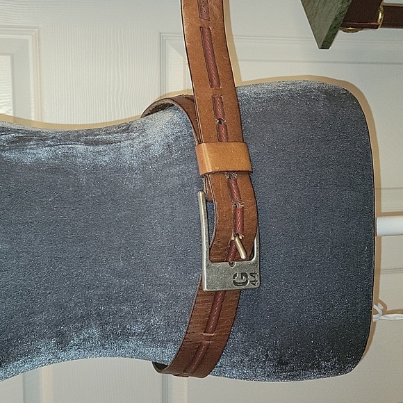G by Guess | Accessories | Guess Vintage Real Grain Leather Belt | Poshmark